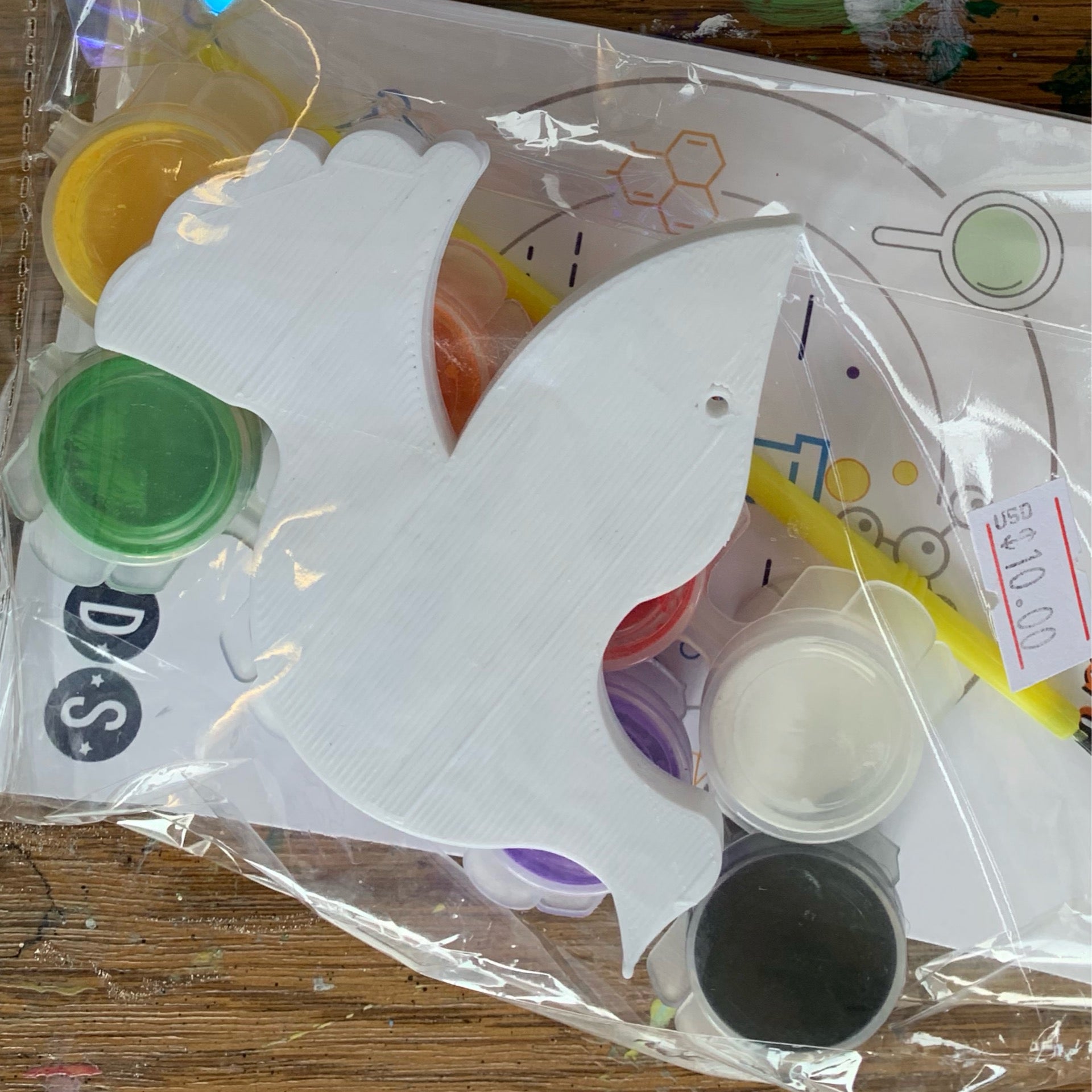 Dove Paper Plate Masks